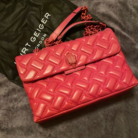 Kurt Geiger | Bags | Kurt Geiger London Red Bag | Poshmark